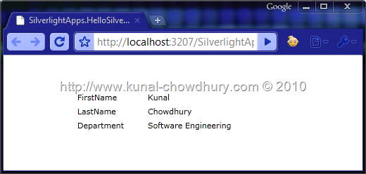 Silverlight Tutorials Chapter 2: Introduction to Silverlight Application Development